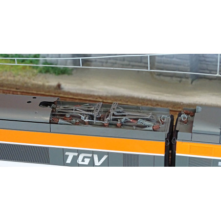 Set de 5 éléments TGV PSE Rame Origine N°69 -Ree Modeles TGV001- SNCF