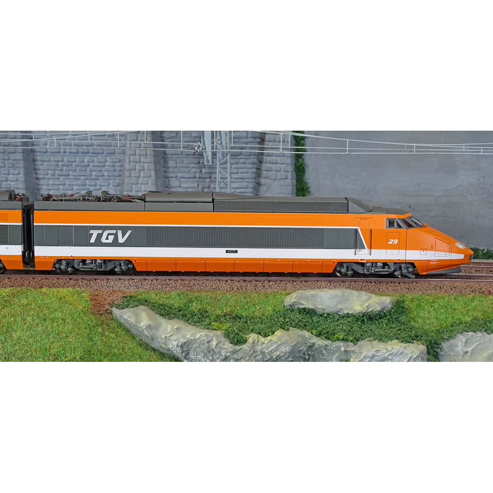 Set de 5 éléments TGV PSE Rame Origine N°69 -Ree Modeles TGV001- SNCF