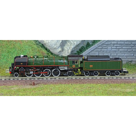 Locomotive vapeur 141 R 1187, SNCF - Arnold HN2482 - roues boxpok ...