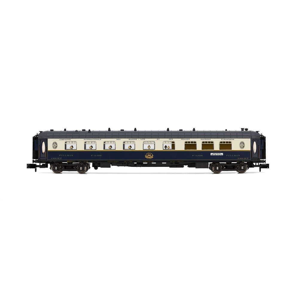 Set de 3 voitures voyageurs "Edelweiss Pullman Express", SNCF, DD3 / VPC Flèche d'Or / VP Étoile ...