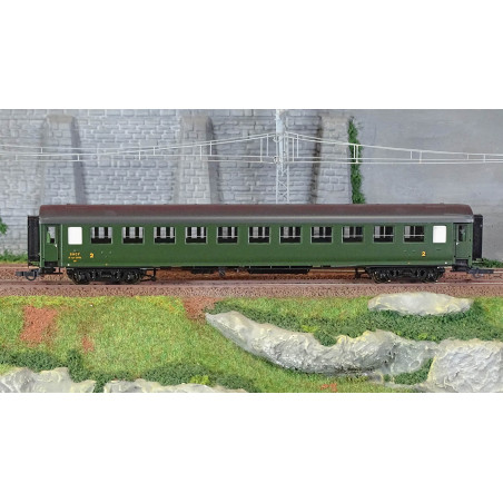Voiture express B11 - Roco 6200005 - 2ème classe, SNCF