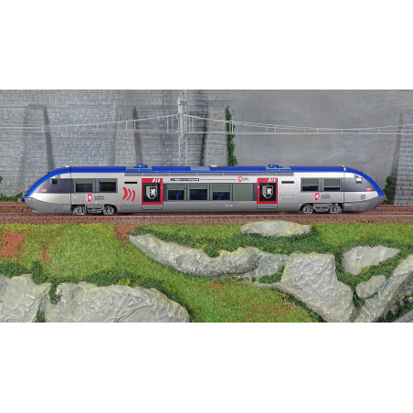 Autorail diesel X 73500, SNCF, Nouvelle Aquitaine (Bordeaux) - Jouef HJ2438