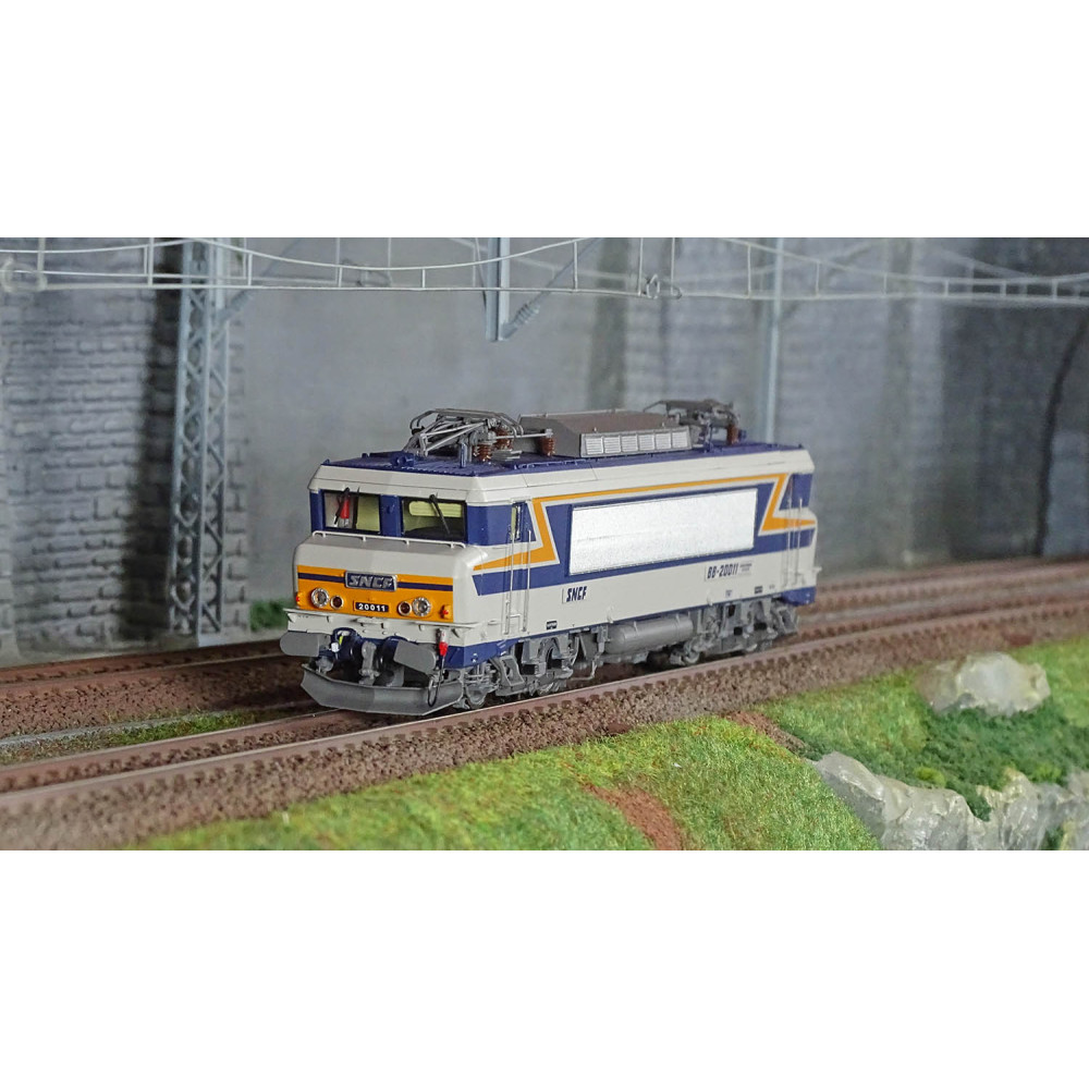 Locomotive électrique BB 20012 SNCF, bleu TEN, Strasbourg - Ls Models ...