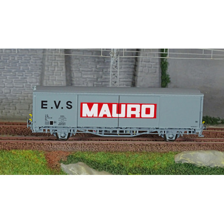 Wagon EVS, Hbis, SNCF, gris, parois planes - LS Models 30692 - Mauro