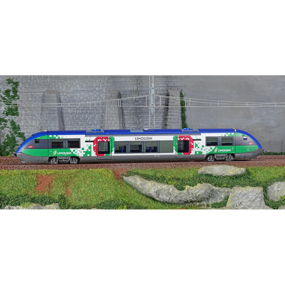 Autorail diesel X 73554, SNCF, TER Limousin - Jouef HJS2467S - digital ...