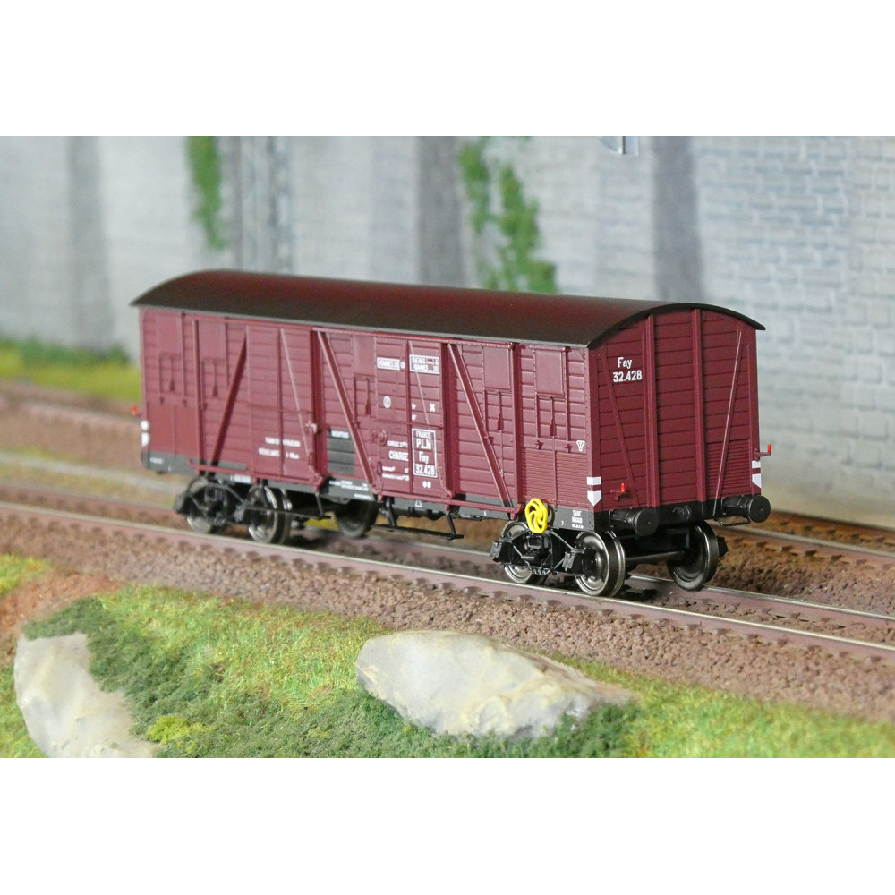 Wagon TP Couvert pour Primeurs, 4 portes, PLM - Ree modeles WB906 - ep.II