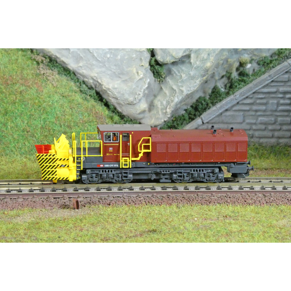 Chasse-neige diesel Beilhack, SBB, digitale sonore, N - 1/160 ...