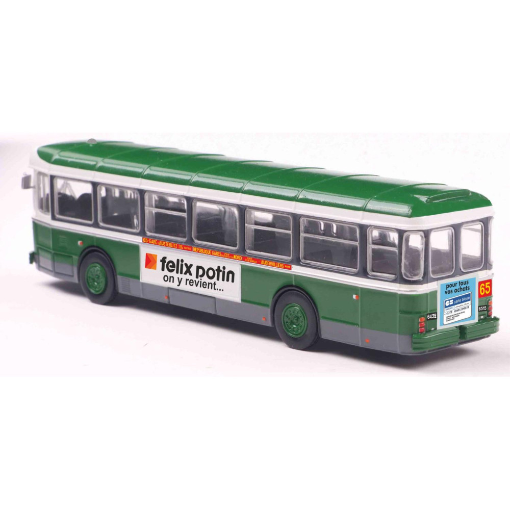 Autobus Saviem SC10, 0-4-4, RATP ligne 65 (Gare d'Austerlitz - Mairie d ...